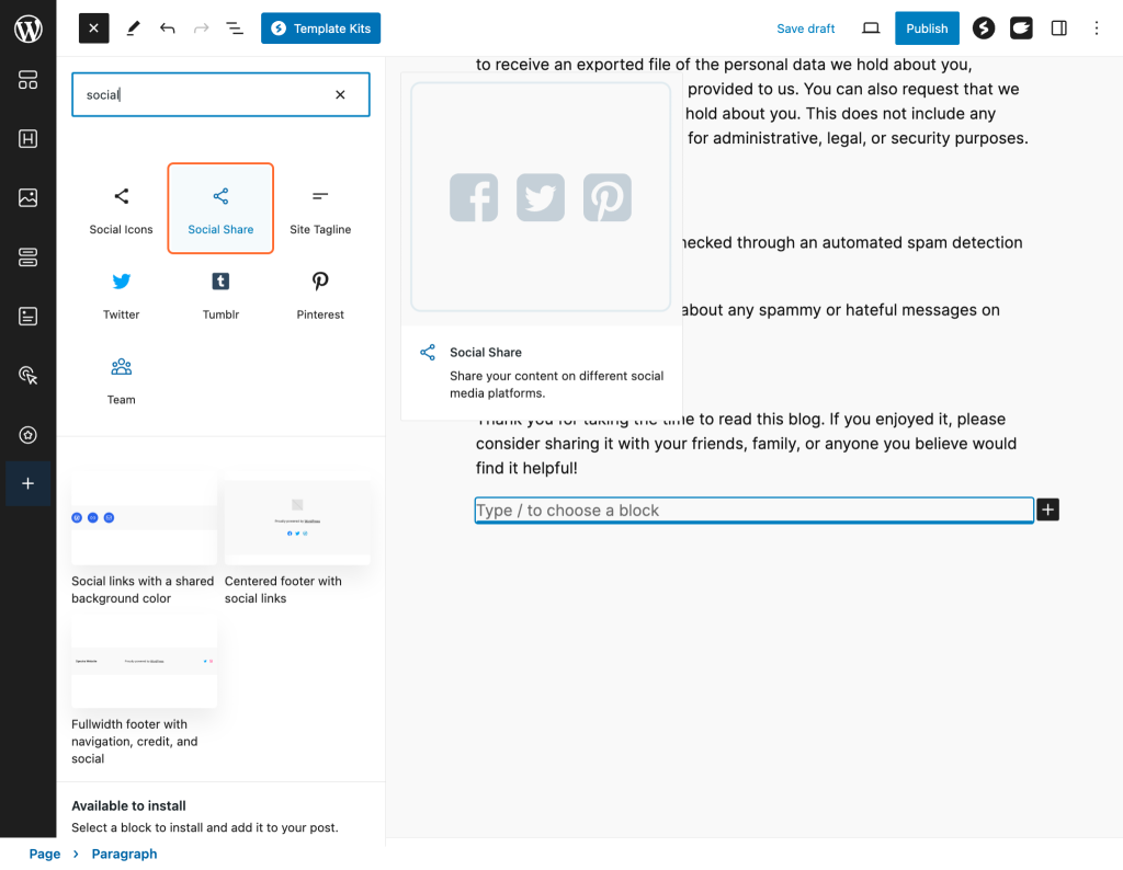 Social Share - Spectra