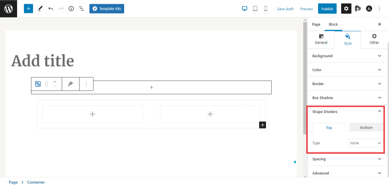 Spectra - Container Block - Spectra