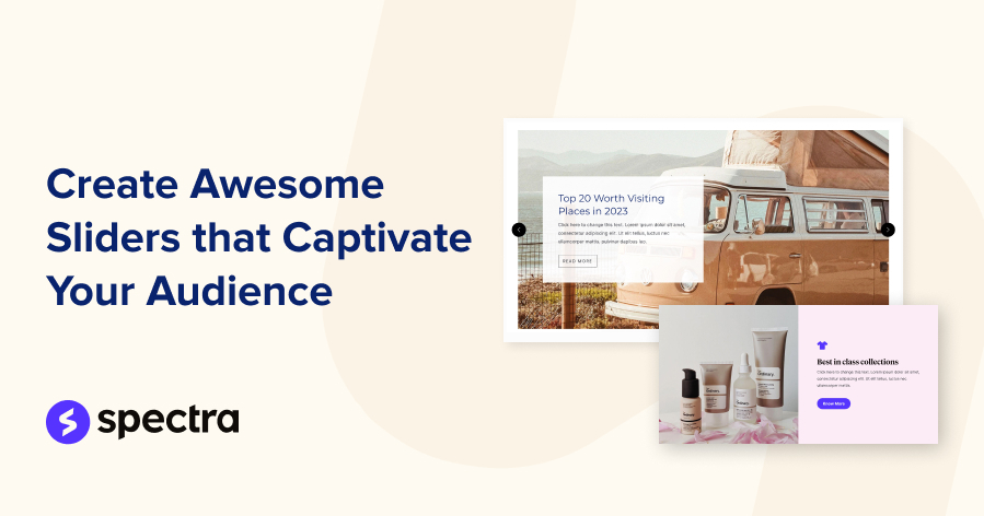 Create Professional-looking Sliders without Coding Skills