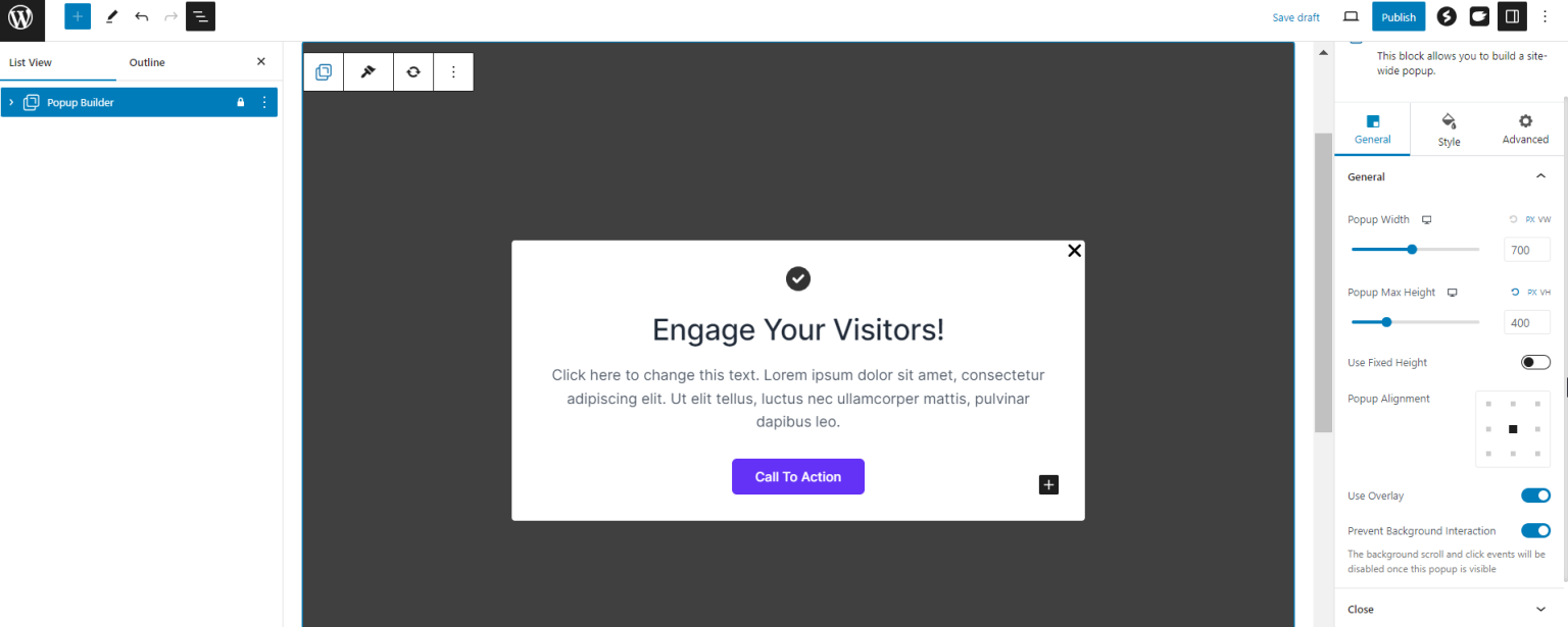 How to Create Popups Using Spectra - Spectra