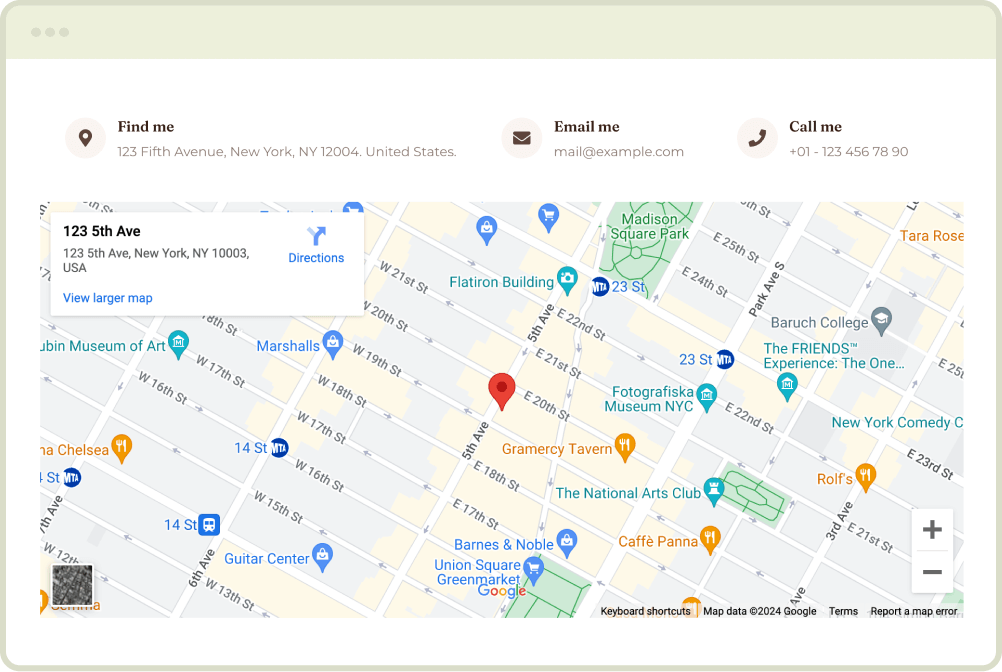 Spectra Google Map block – Show and tell with Google Maps
