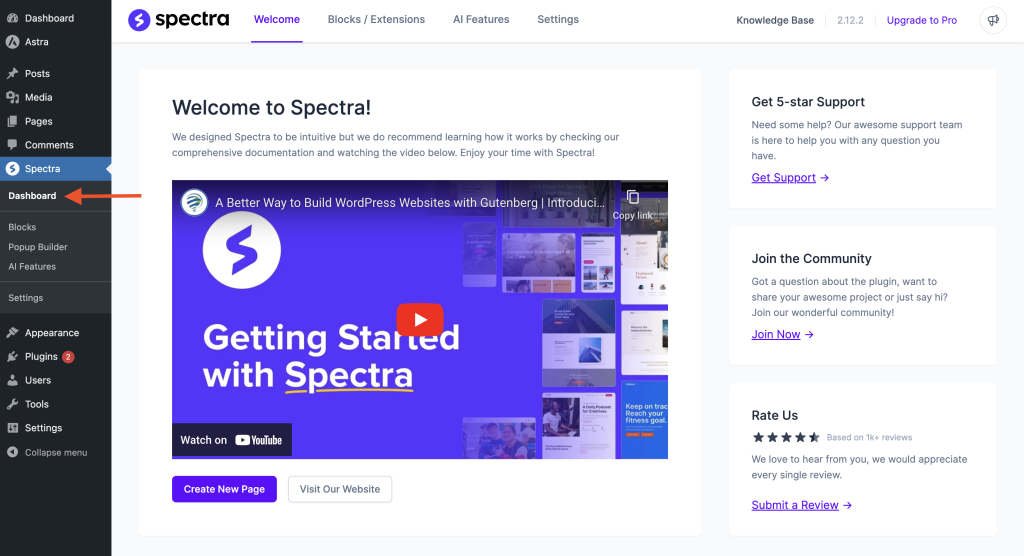 Introduction to Spectra Dashboard - Spectra