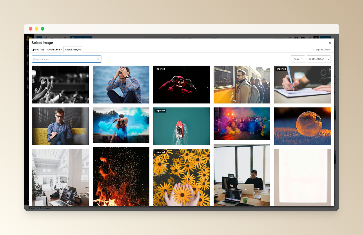 Pixabay Image Search Feature - Spectra