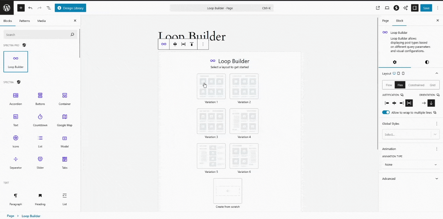 Loop Builder - Spectra