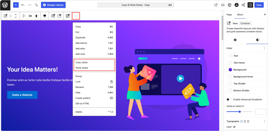 Spectra Blocks – Copy and Paste Style - Spectra